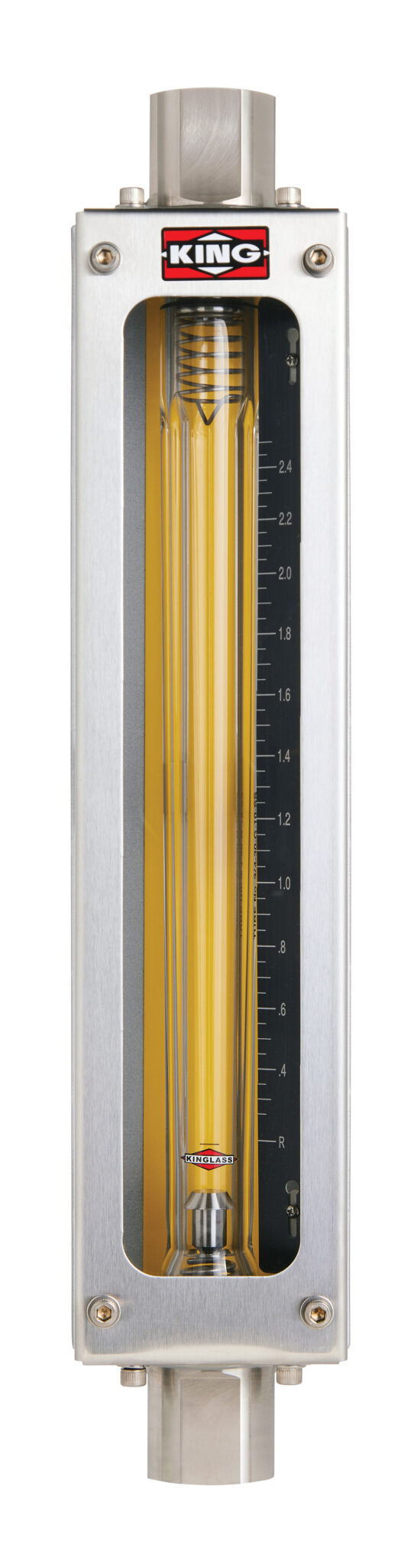 Glass Flowmeters, Borosilicate Glass, Kinglass, Tempered Glass